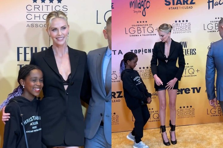 She looks 24 years old in this state! Charlize Theron “Wearing Only ...