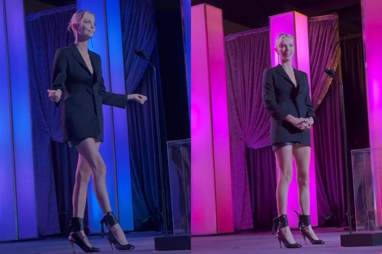 She looks 24 years old in this state! Charlize Theron “Wearing Only ...